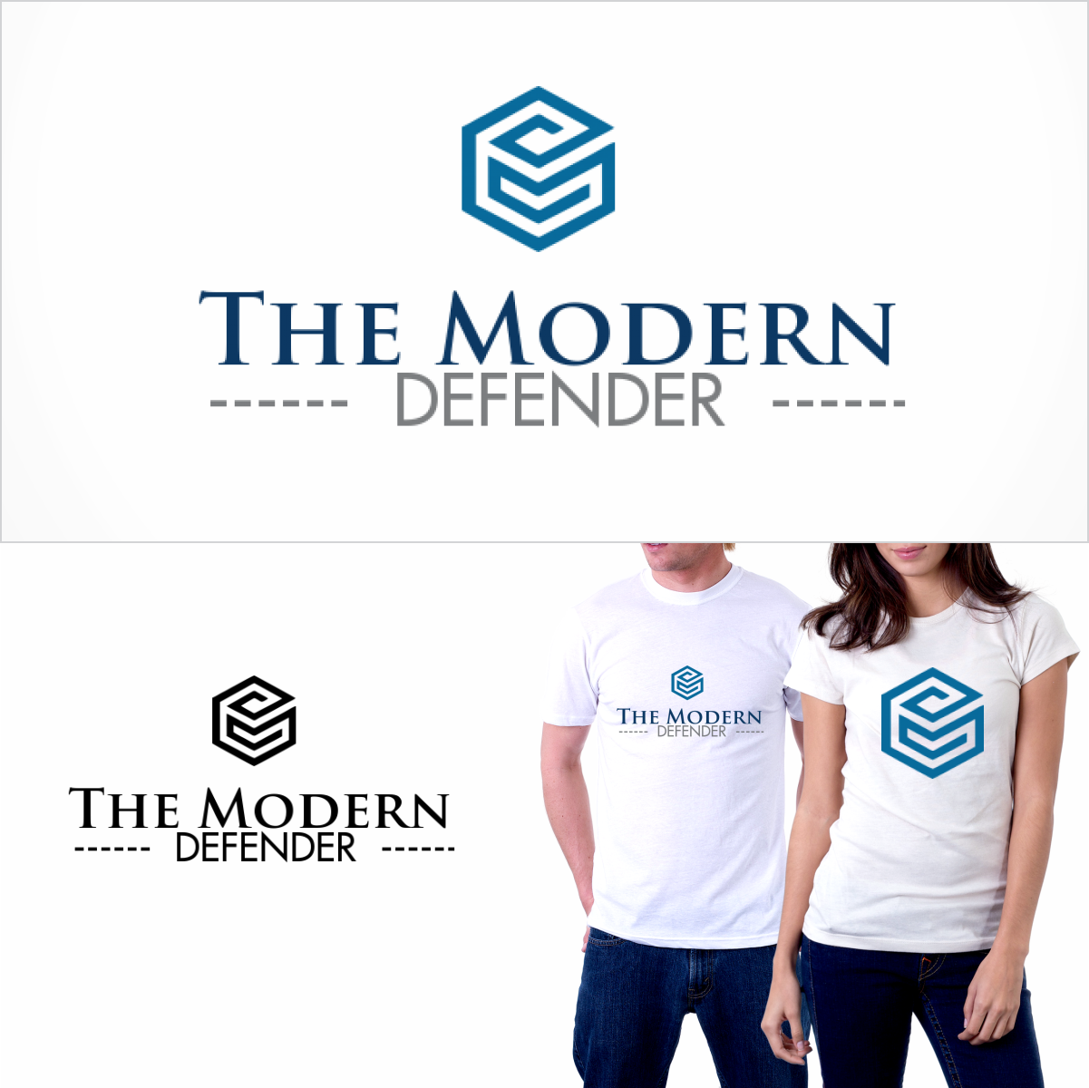 Logo Design for The Modern Defender by Ititptut | Design #23374810