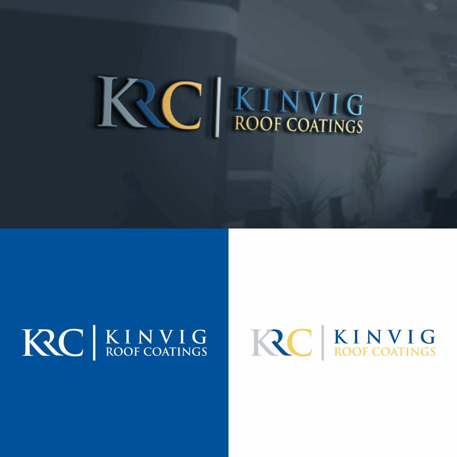Professional, Elegant, Roofing Logo Design for KRC Roofing and / or ...
