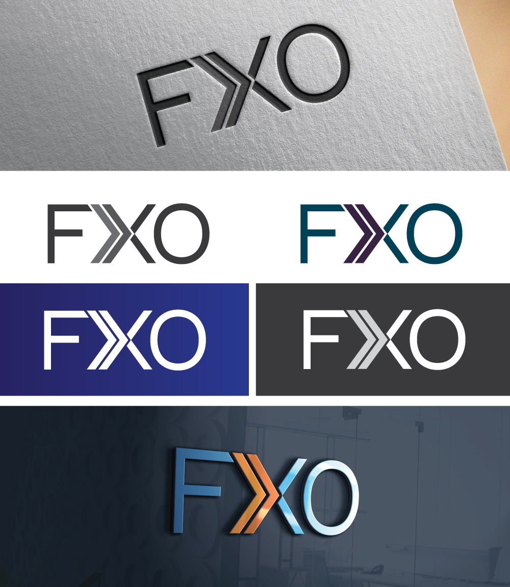 Bold, Modern Logo Design for FXO by Just Pixels | Design #23427377