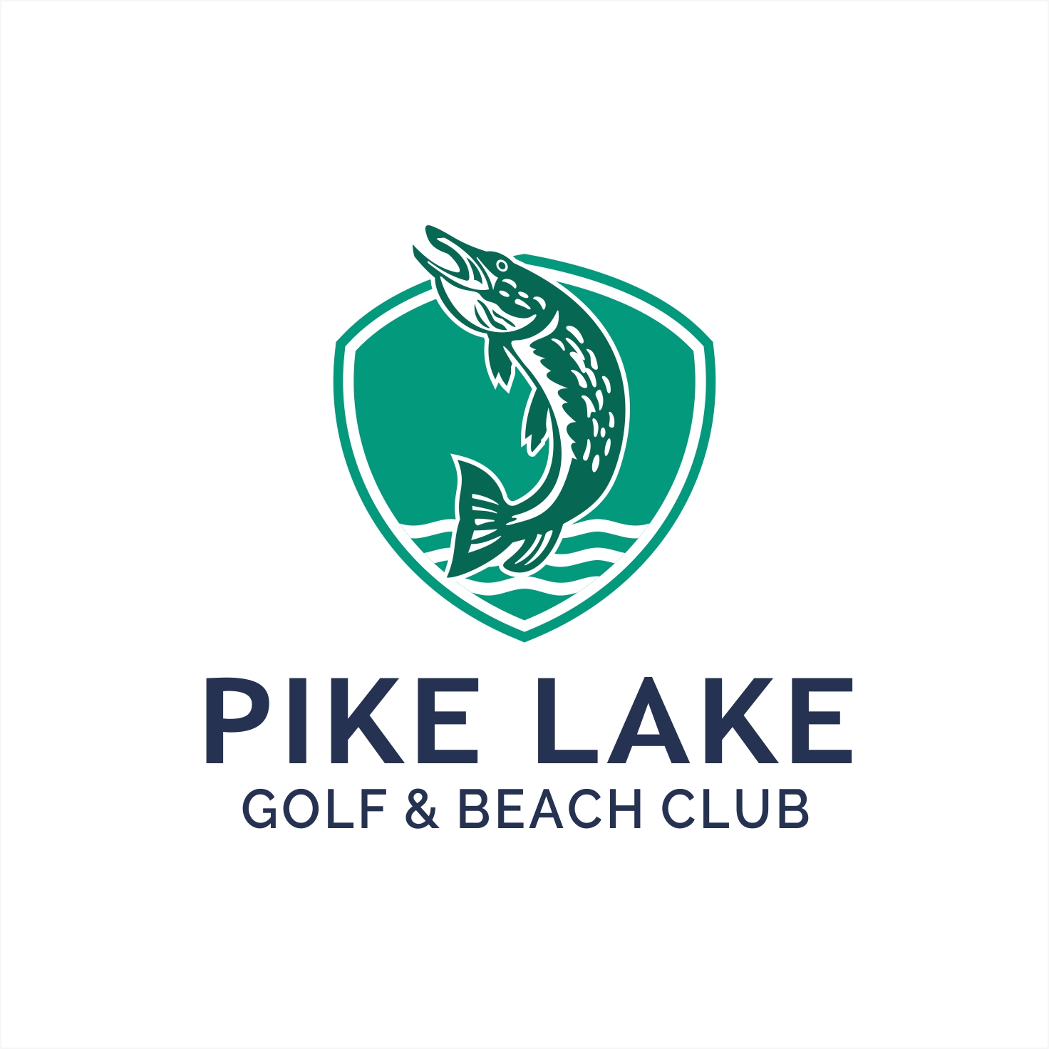 Elegant, Playful Logo Design for Pike Lake Golf & Beach Club by ...