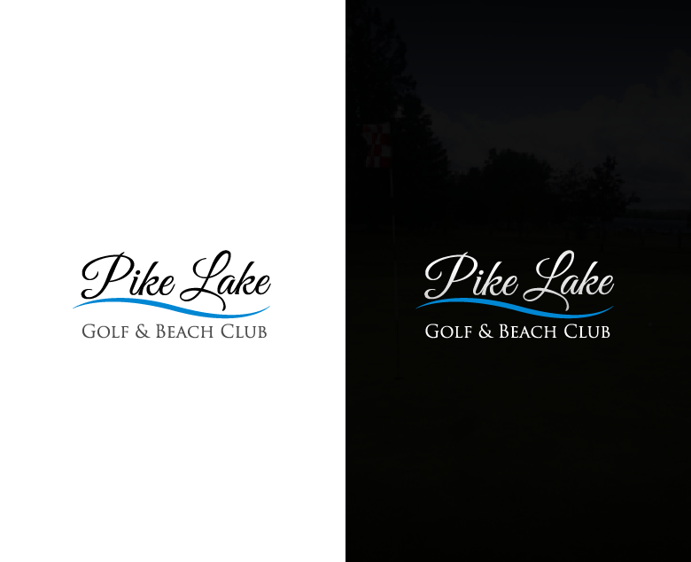 Elegant, Playful Logo Design for Pike Lake Golf & Beach Club by ...