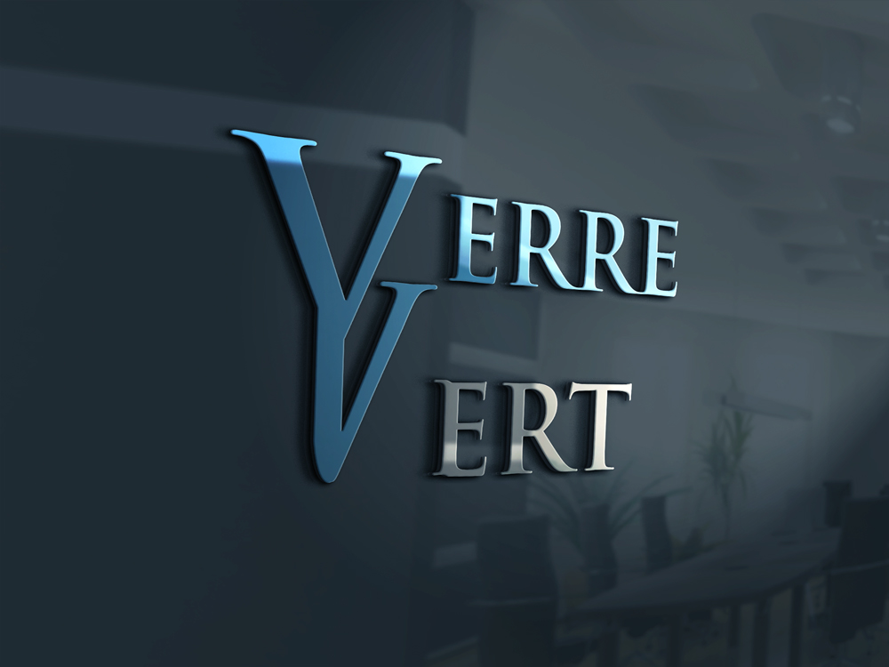Logo Design for Verre Vert by dobobed | Design #23412856