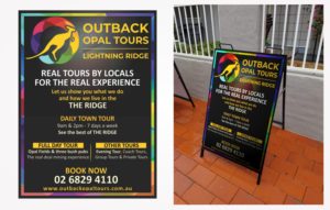 Tour Signage | 7 Custom Tour Signage Designs