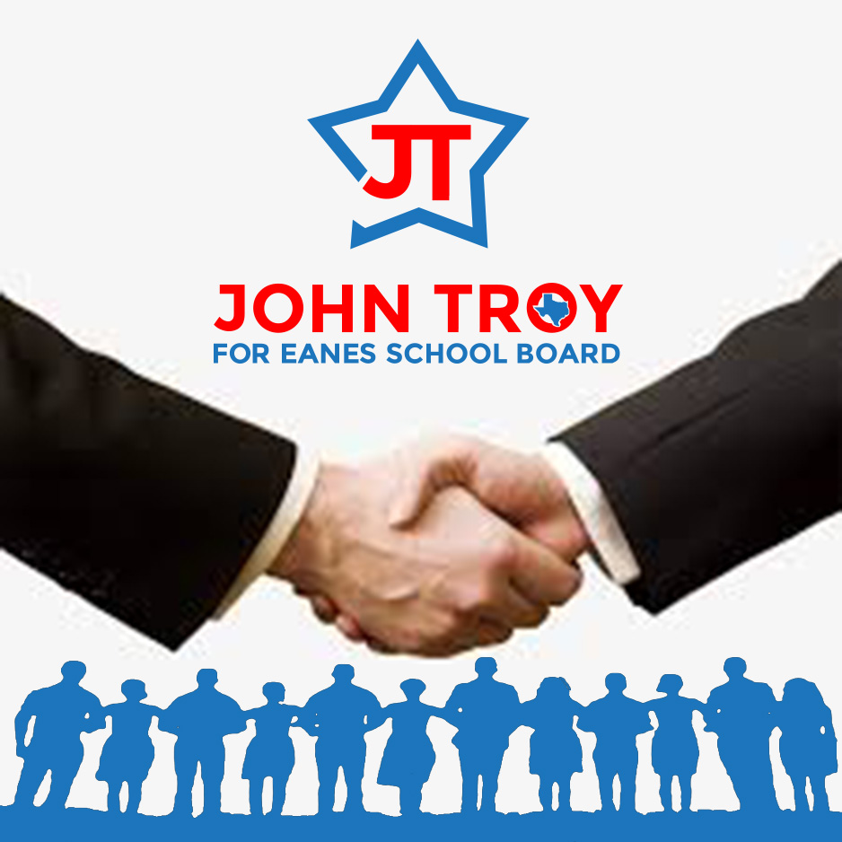 Serious, Traditional Logo Design for John Troy for Eanes School Board ...