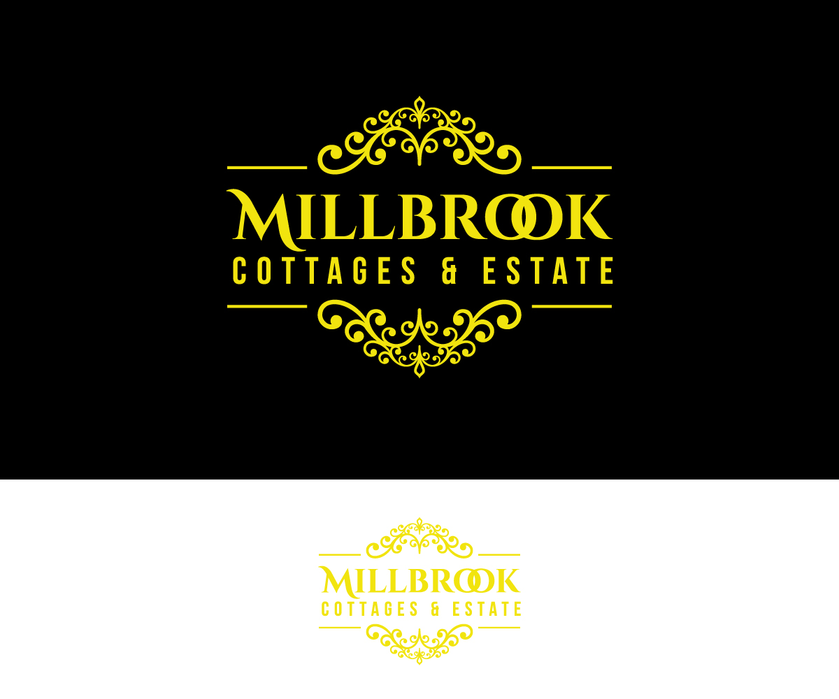 Modern, Colorful Logo Design for Millbrook Cottages & Estate by ...