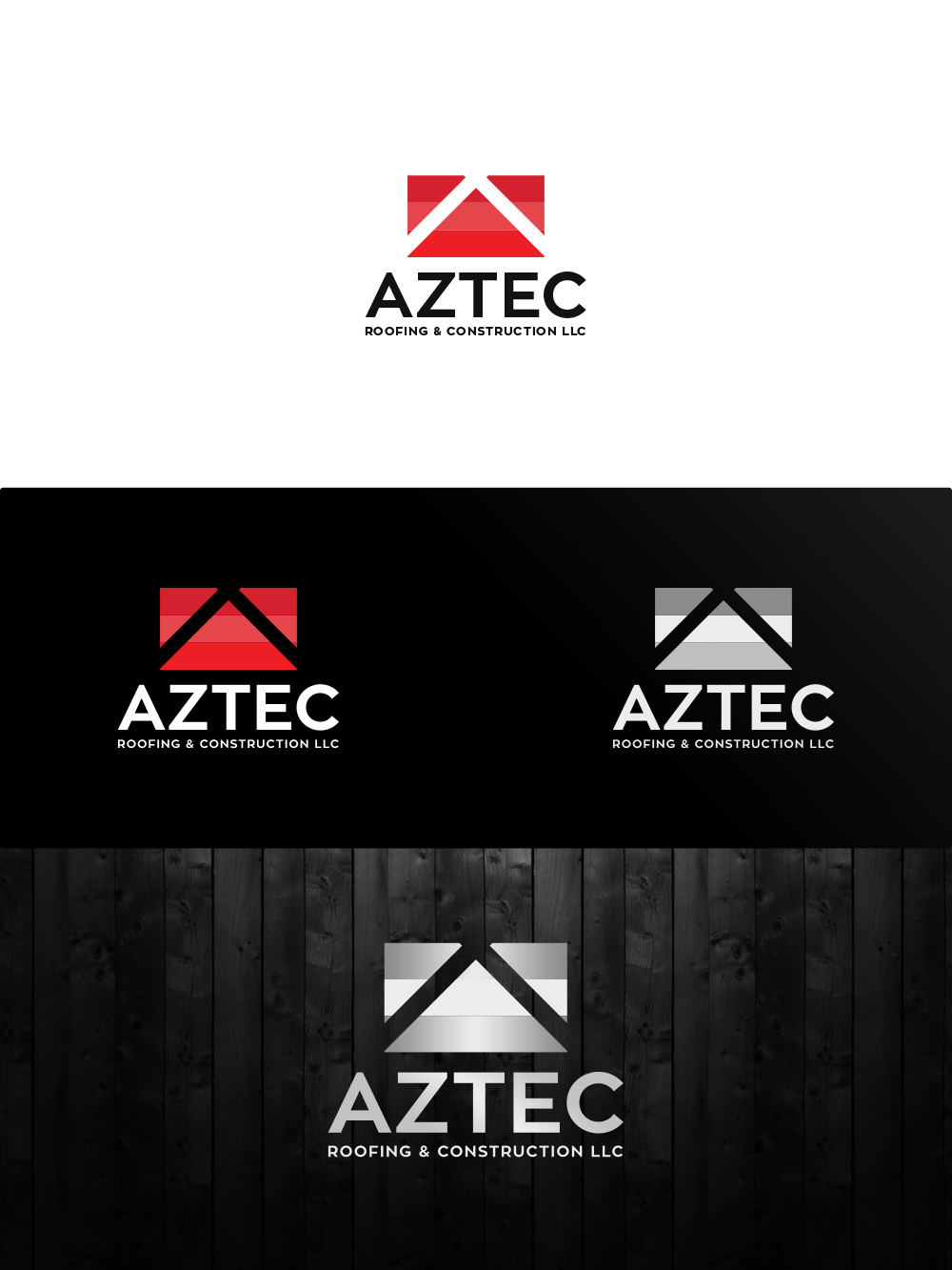 Elegant, Playful, Roofing Logo Design for AZTEC ROOFING & CONSTRUCTION ...