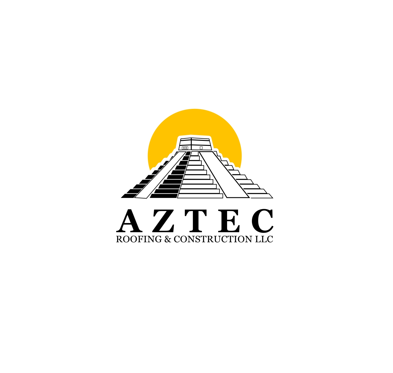 Elegant, Playful, Roofing Logo Design for AZTEC ROOFING & CONSTRUCTION ...