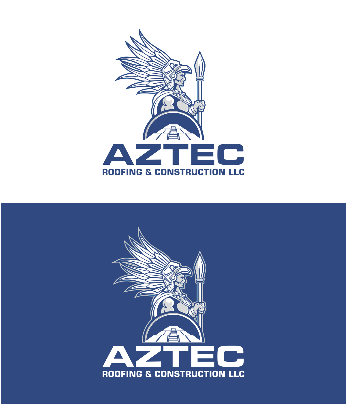 Elegant, Playful, Roofing Logo Design for AZTEC ROOFING & CONSTRUCTION ...