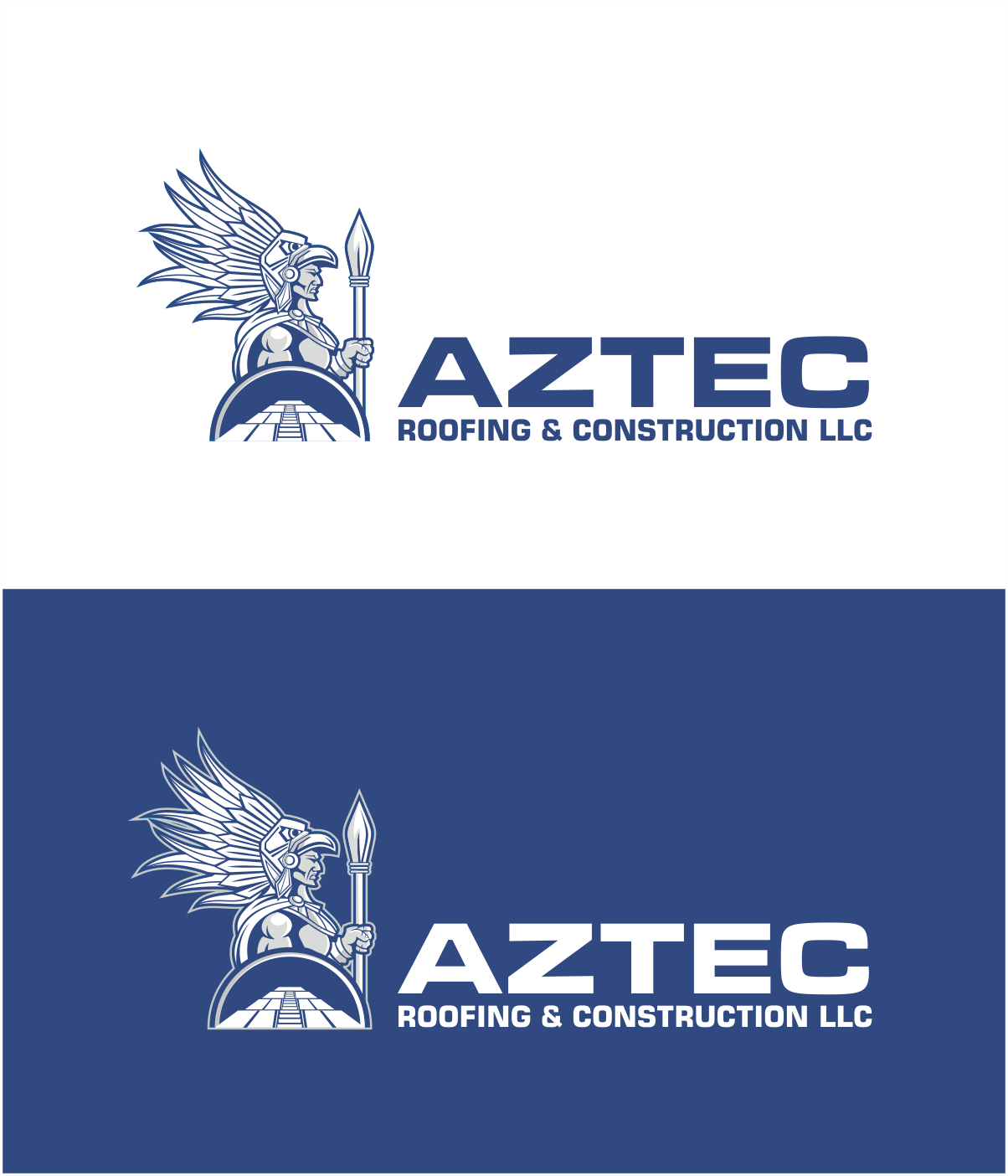 Elegant, Playful, Roofing Logo Design for AZTEC ROOFING & CONSTRUCTION ...