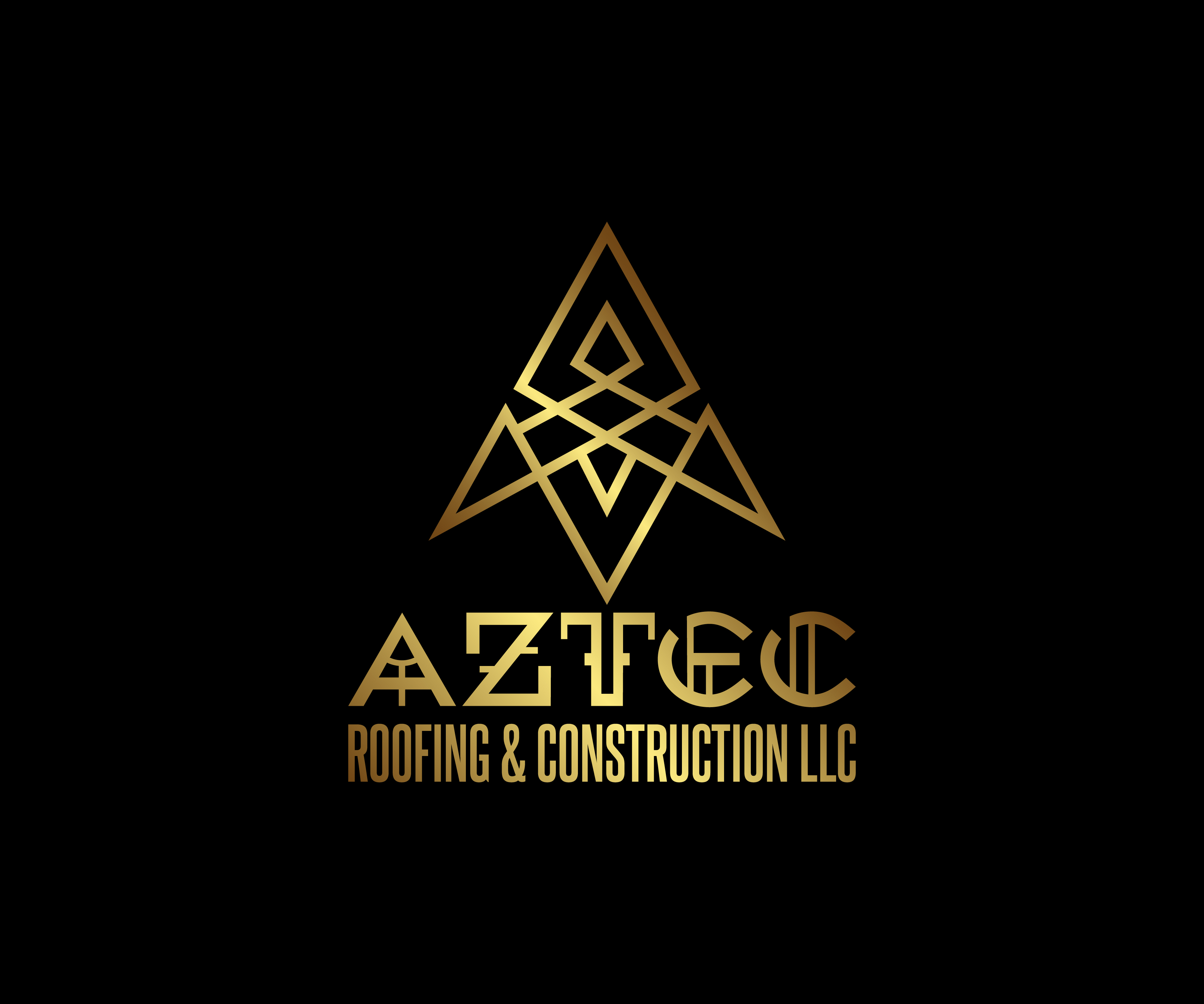 Elegant, Playful, Roofing Logo Design for AZTEC ROOFING & CONSTRUCTION ...