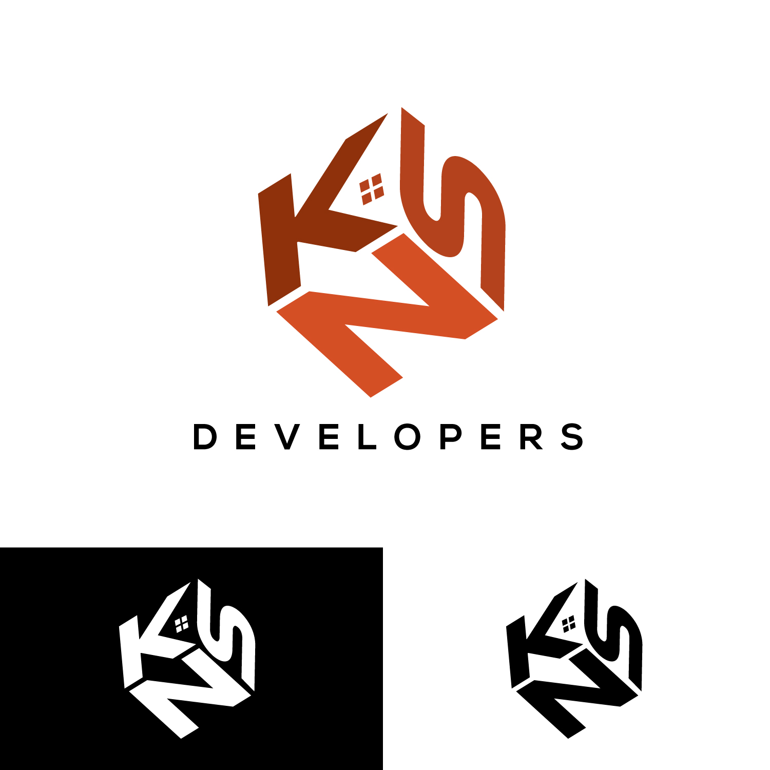 Modern, Professional, Real Estate Development Logo Design for KNS ...
