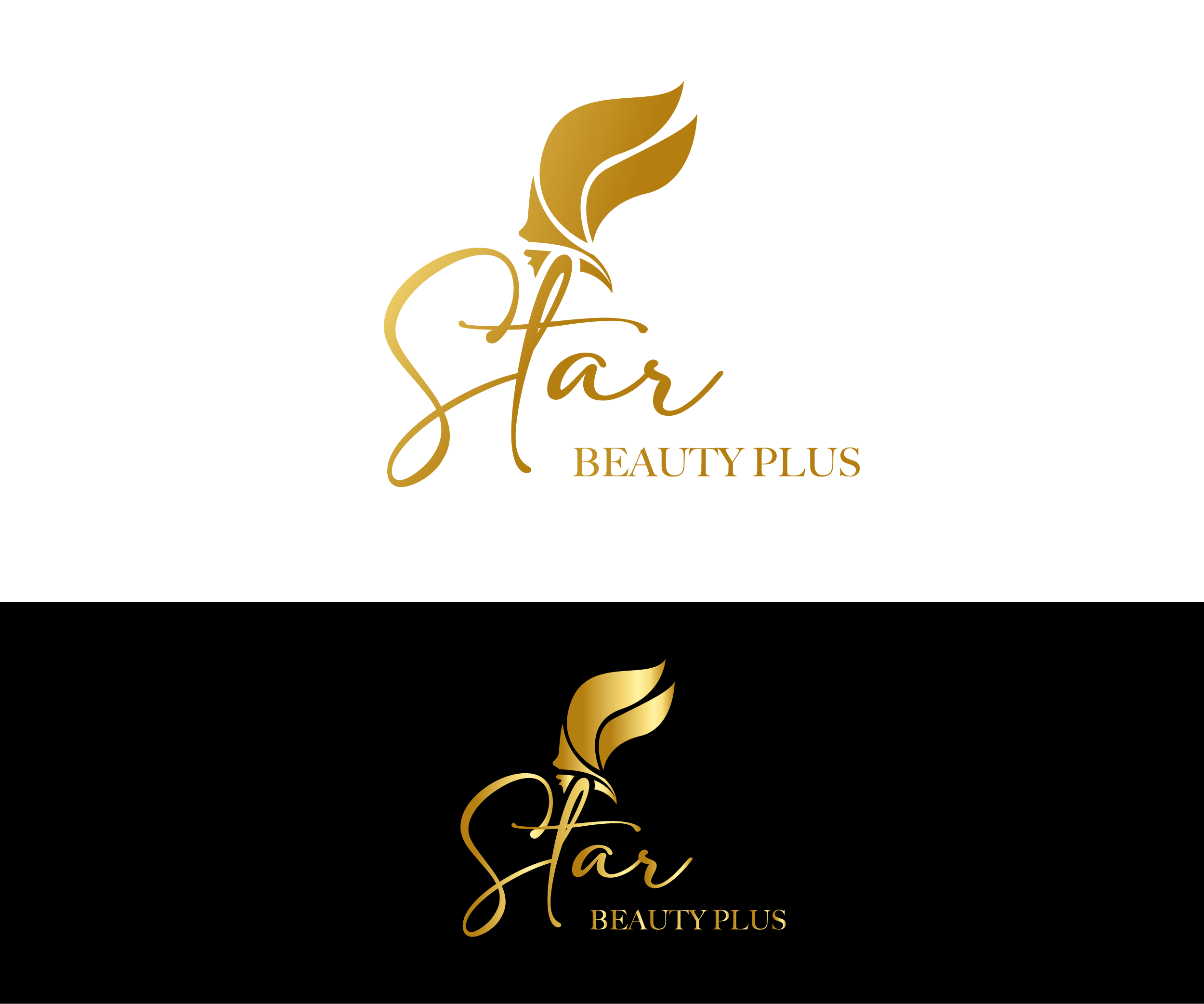 Feminine, Modern, Hair And Beauty Logo Design for Star Beauty Plus by ...