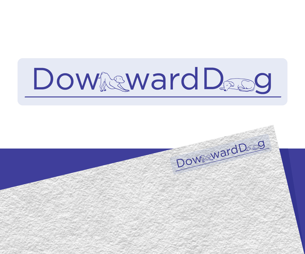 Logo Design for Downward Dog by Jay Design | Design #23457596