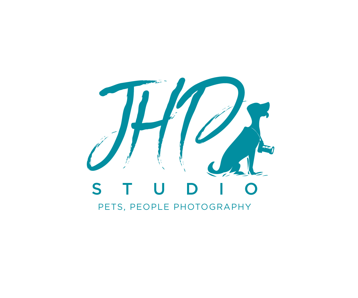 Playful, Upmarket, Portrait Photography Logo Design for JHP Studio Pets ...