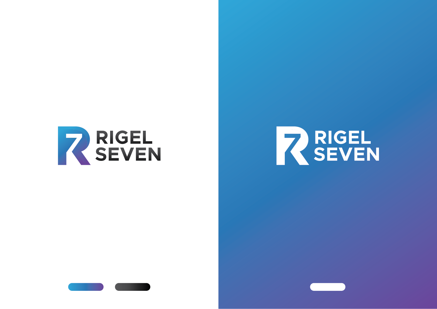 Playful, Modern, Business Consultant Logo Design for RIGEL SEVEN by art ...
