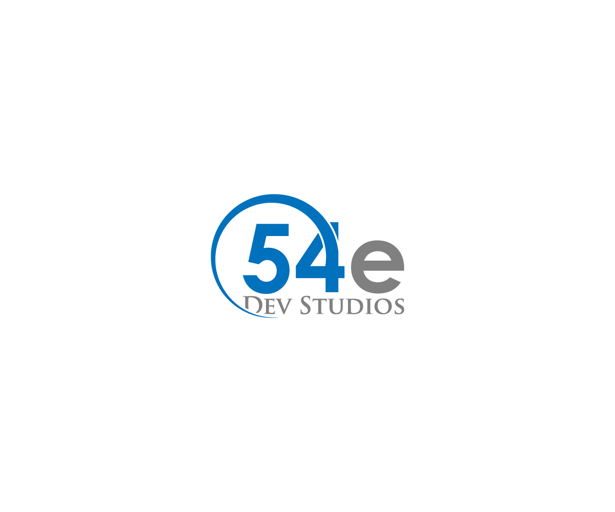 Masculine, Upmarket Logo Design for 54e Dev Studios by ProDesign9999 | Design #23484231
