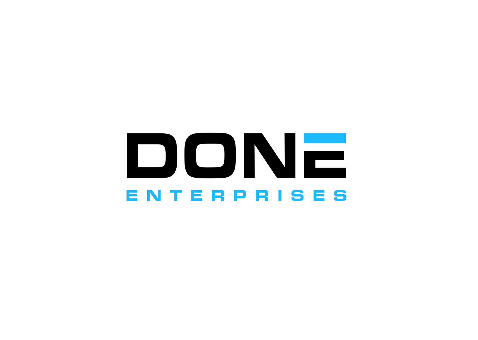 Logo Design for Done Enterprises by ivo_i_ivanov | Design #23471426
