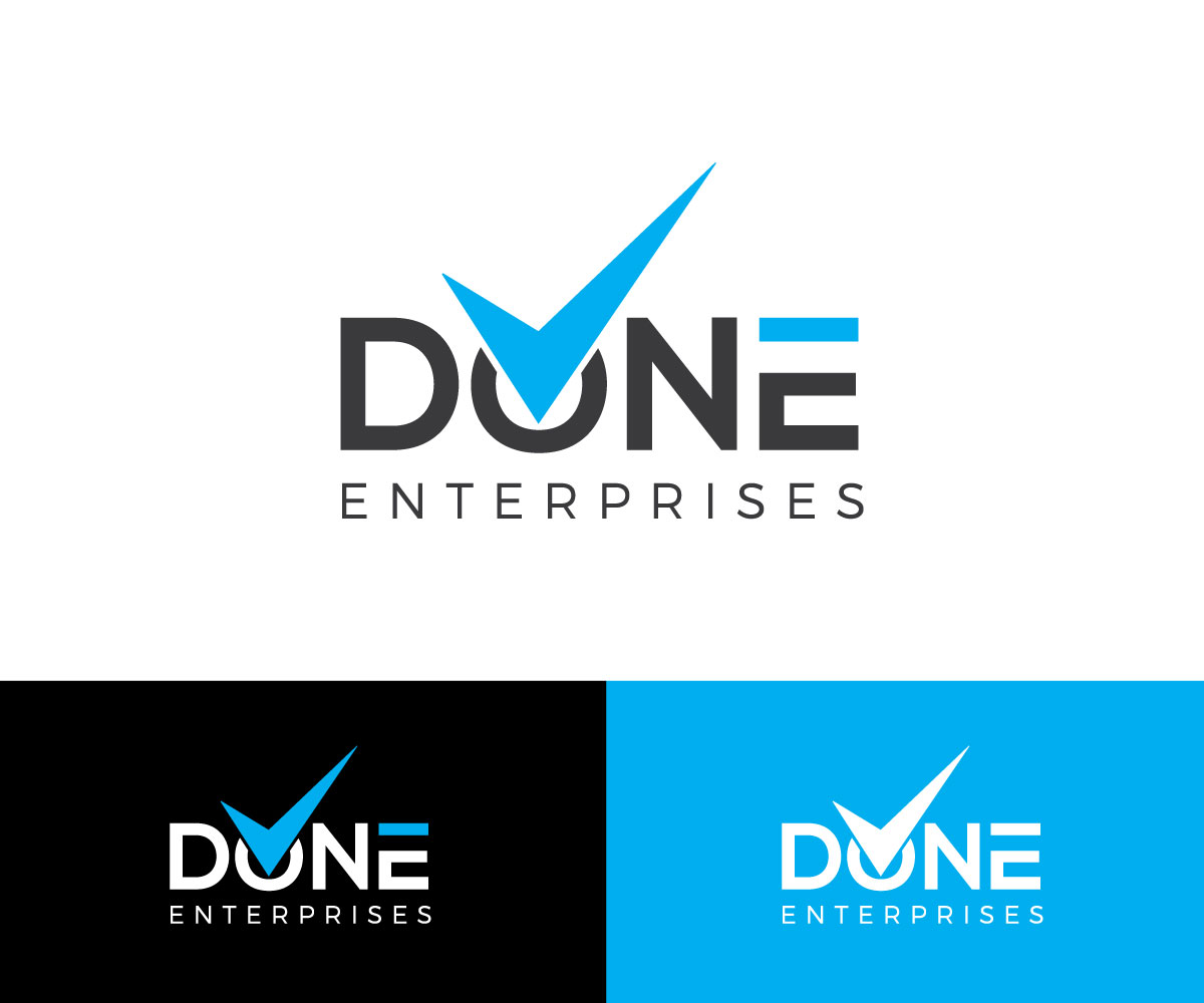 Logo Design for Done Enterprises by design new | Design #23510354