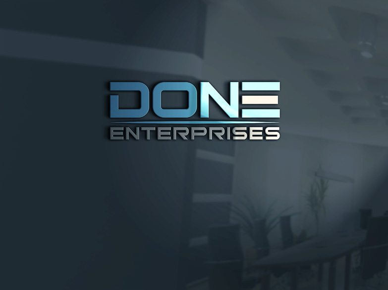 Logo Design for Done Enterprises by ProDesign9999 | Design #23484575