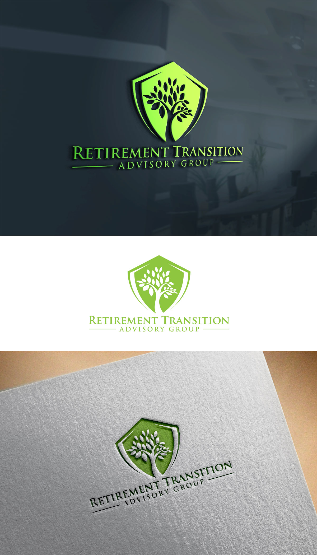 Serious, Modern, Financial Planning Logo Design for Retirement ...