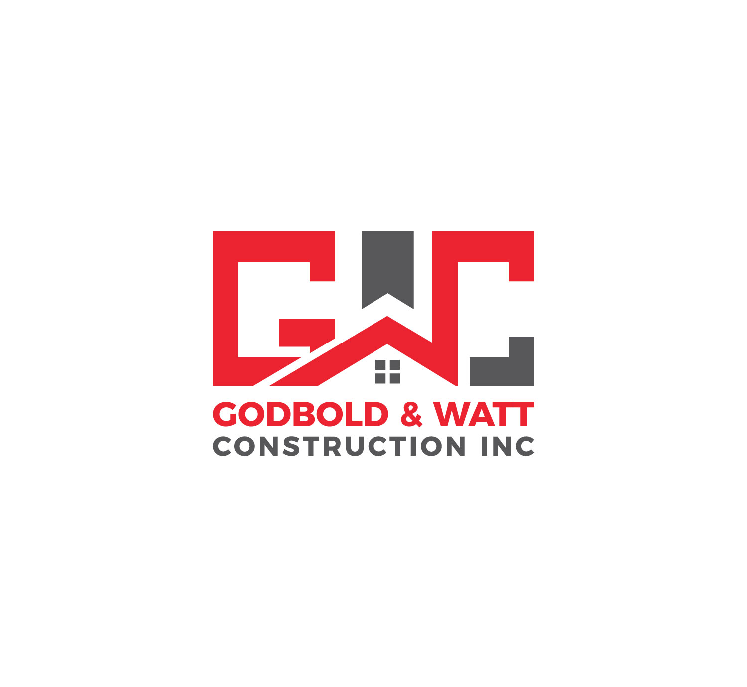 Logo Design for Godbold & Watt Construction Inc. by JAHID BIN JAFAR ...