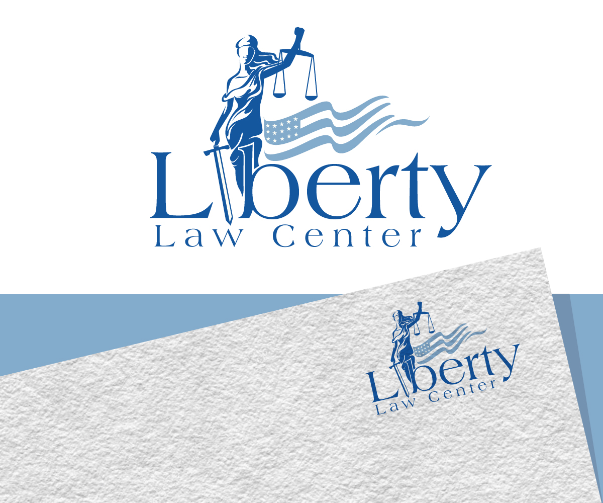 Professional, Masculine, Legal Logo Design for Liberty Law Center by ...