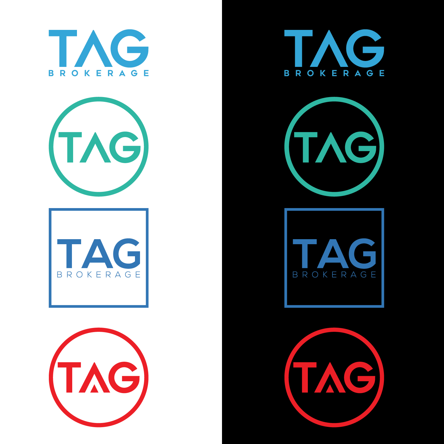 Bold, Serious Logo Design for TAG Brokerage by Rupok MT | Design #23480944