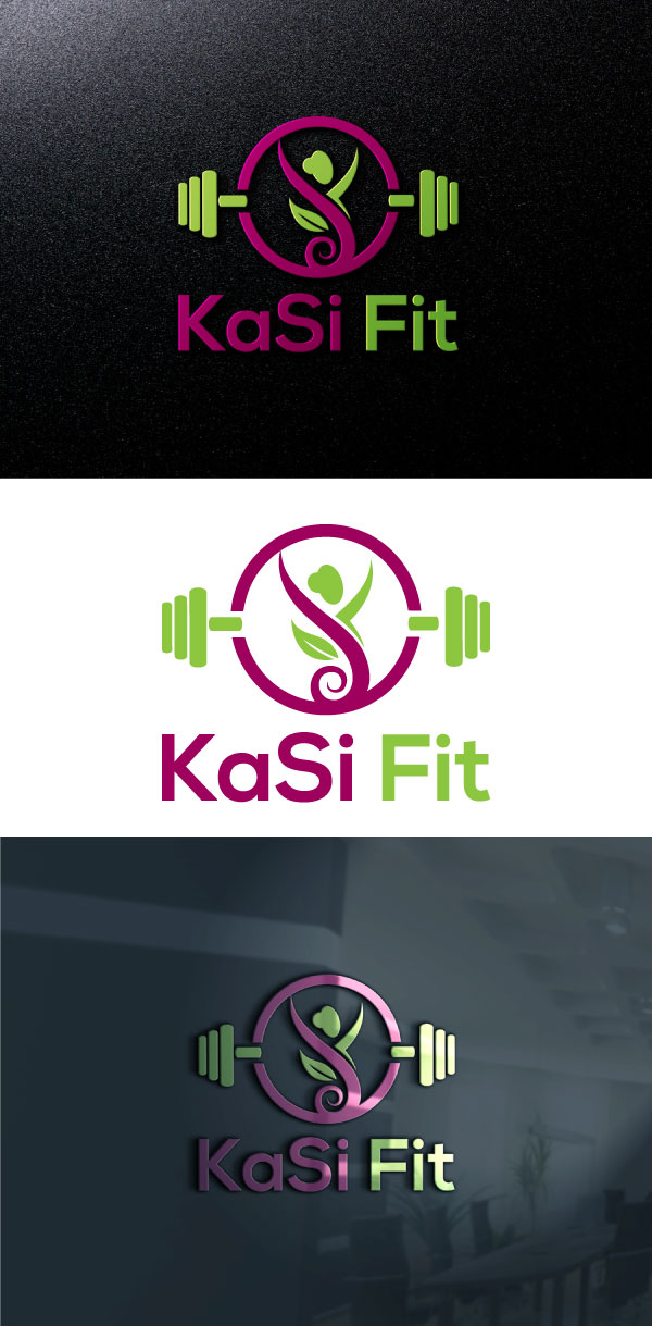 Feminine, Colorful, Fitness Logo Design for KASI FIT by akterkhadijars ...