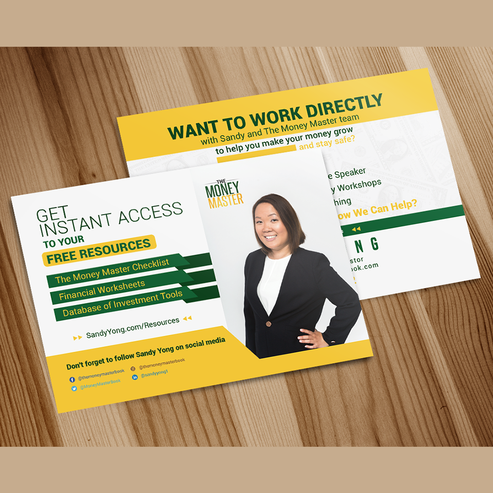 Modern, Professional, Financial Service Postcard Design for a Company ...