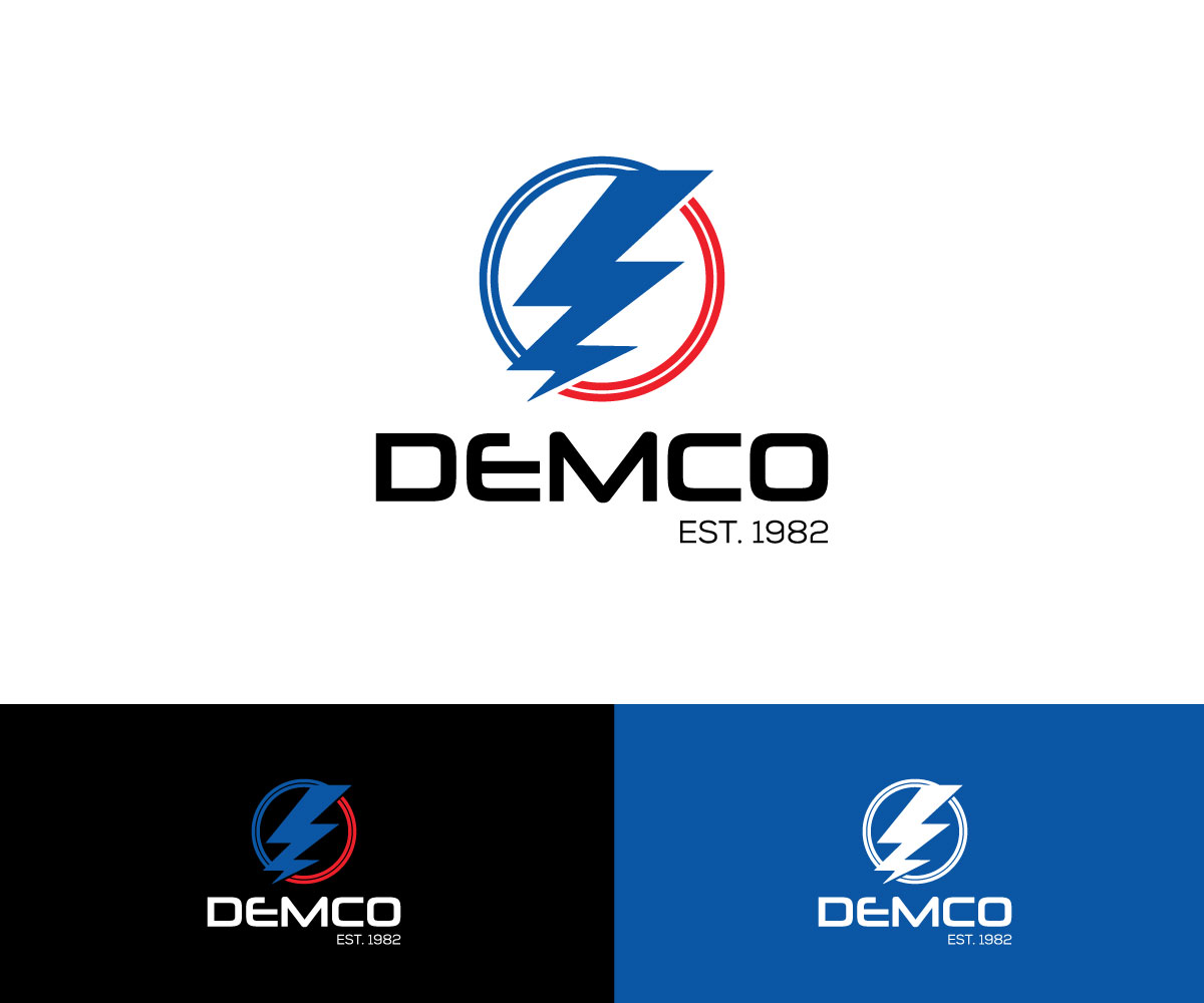 Masculine, Modern, Construction Logo Design for Demco Plumbing ...