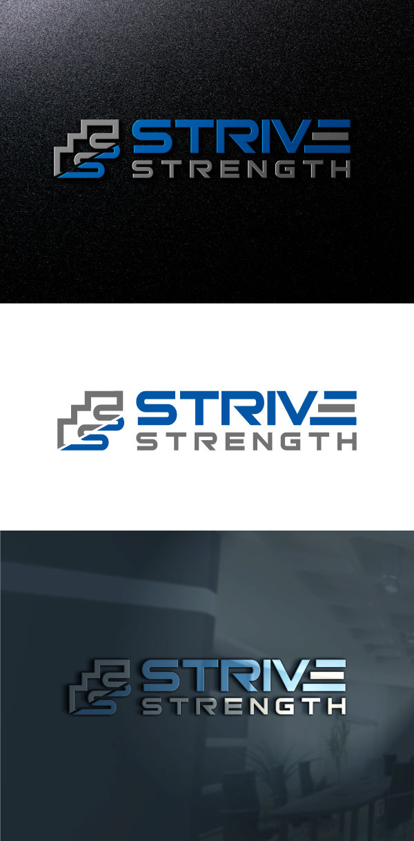 Bold, Playful, Gym Logo Design for STRIVE STRENGTH by akterkhadijars ...