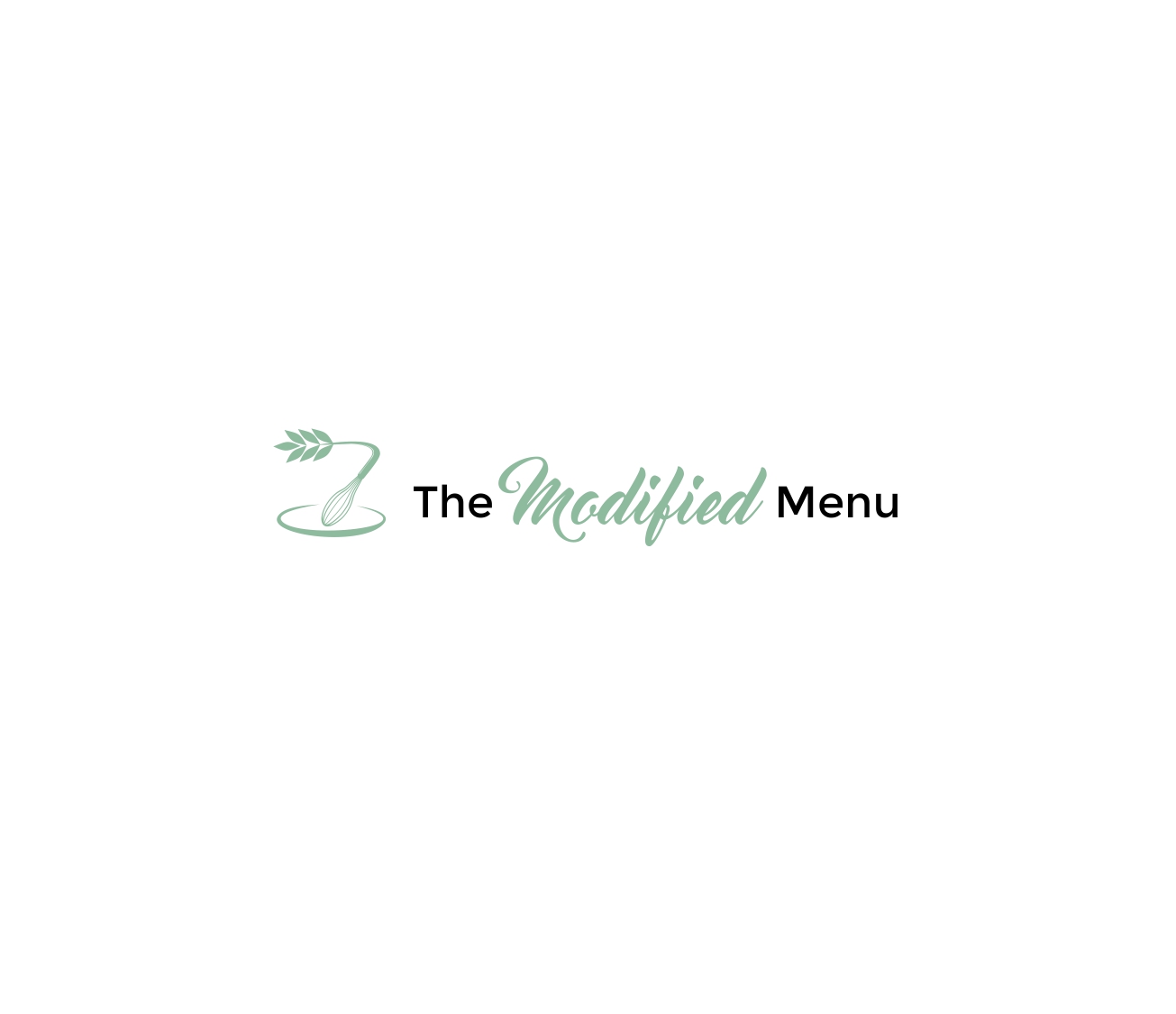 Personable, Feminine, Cooking Logo Design for The Modified Menu by ...