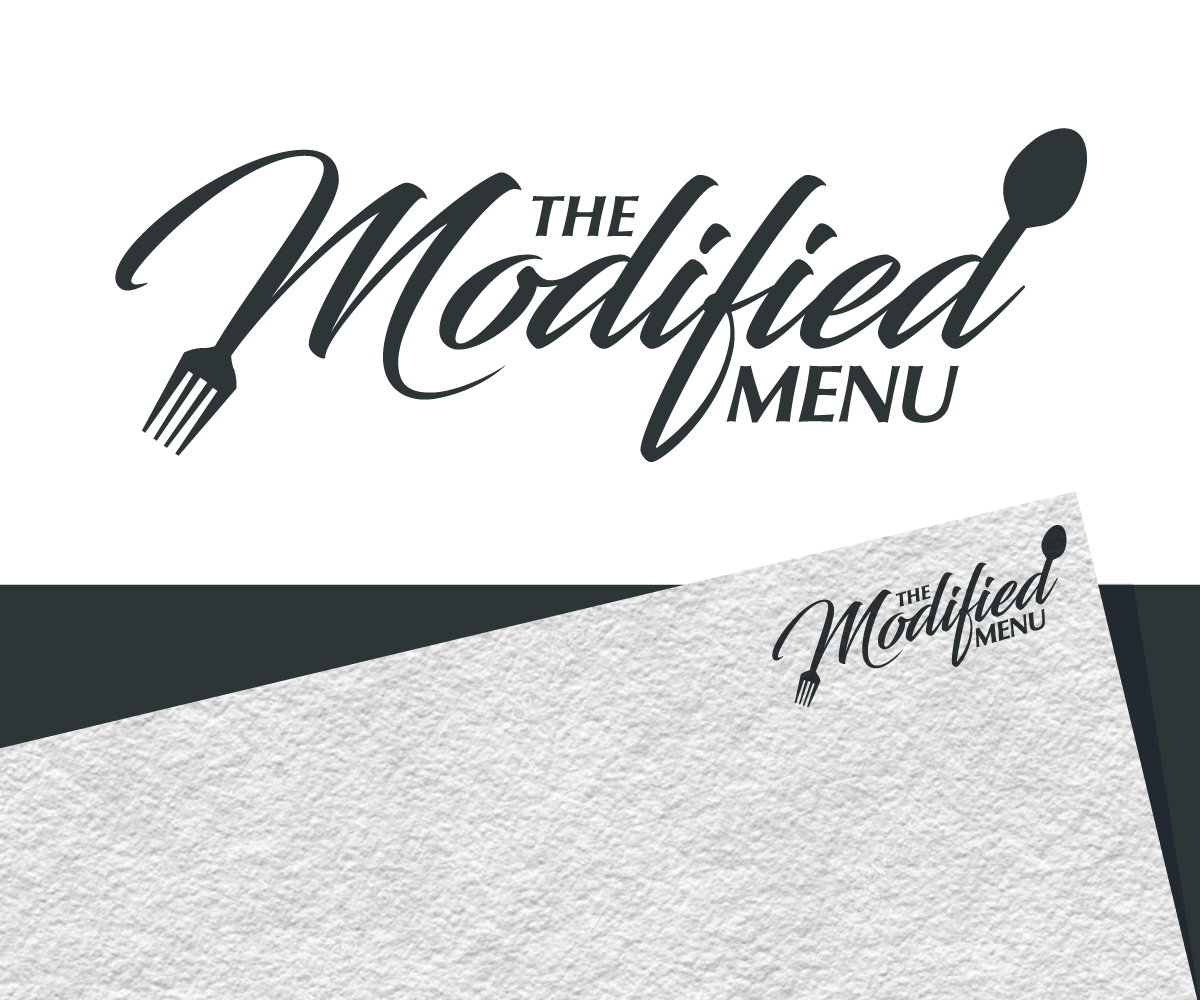 Personable, Feminine, Cooking Logo Design for The Modified Menu by Jay ...