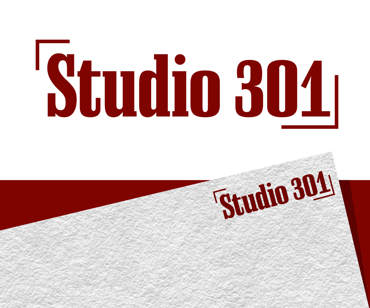 Logo Design for Studio 301 by Jay Design | Design #23503081