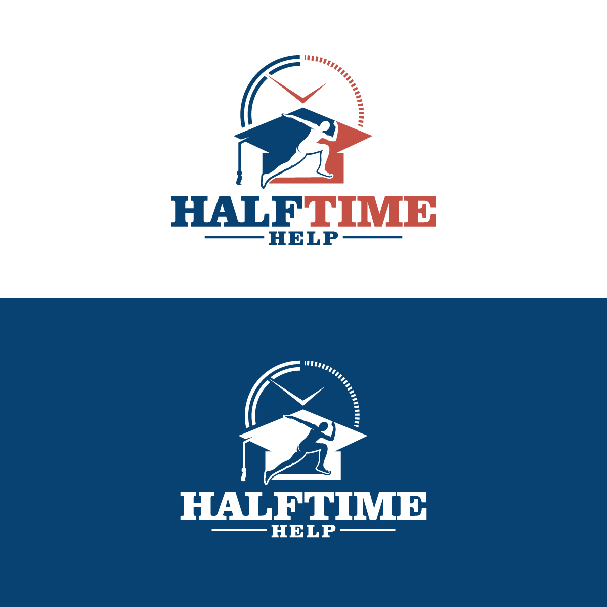 Bold, Modern Logo Design for Halftime Help or HTH by Graphic Bricks ...