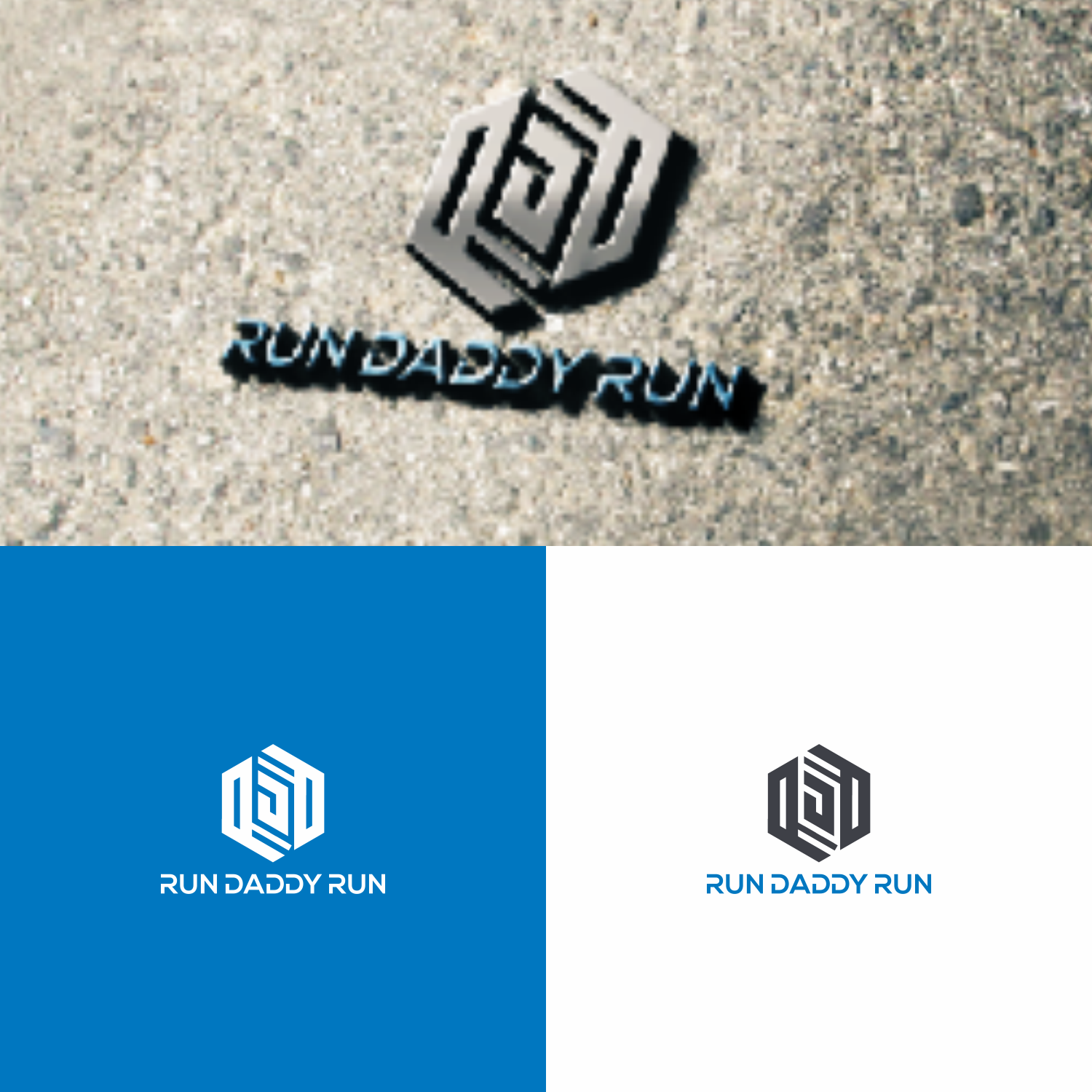 Serious, Masculine Logo Design for Run Daddy Run (or could be ...