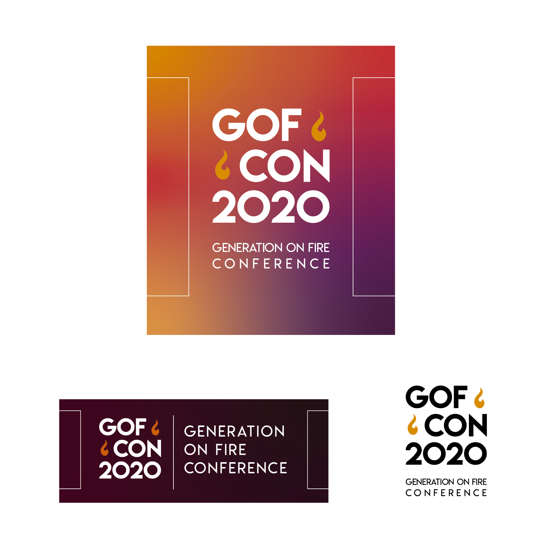 Logo Design for GOFCON 2020 by Gabriel T. Marques | Design #23512679