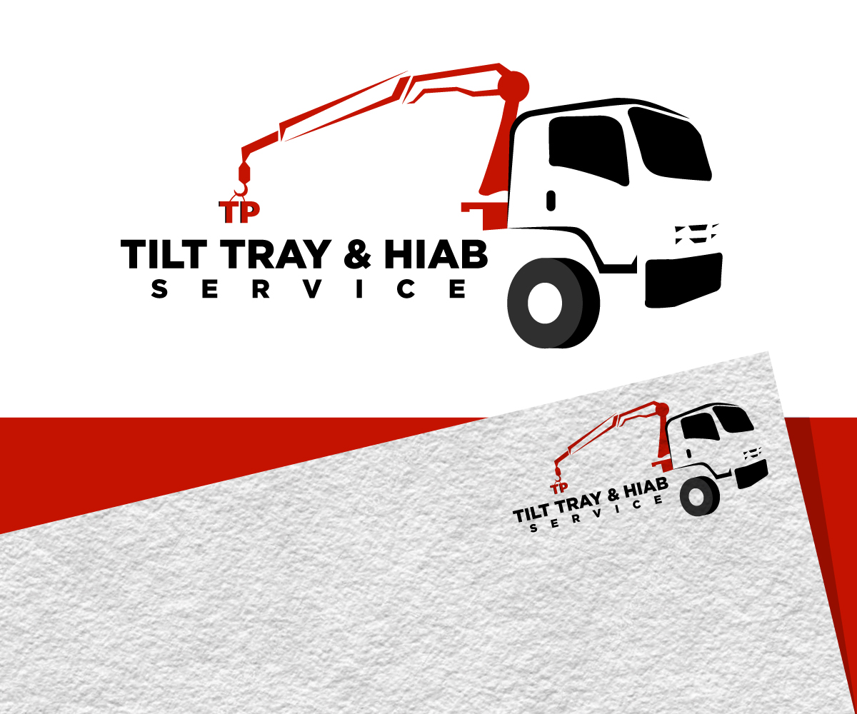 Logo Design for TP Tilt Tray & Hiab Service by Jay Design | Design ...