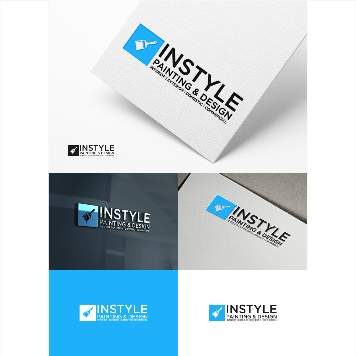 Logo Design for Instyle Painting & Design / Interior| Exterior ...