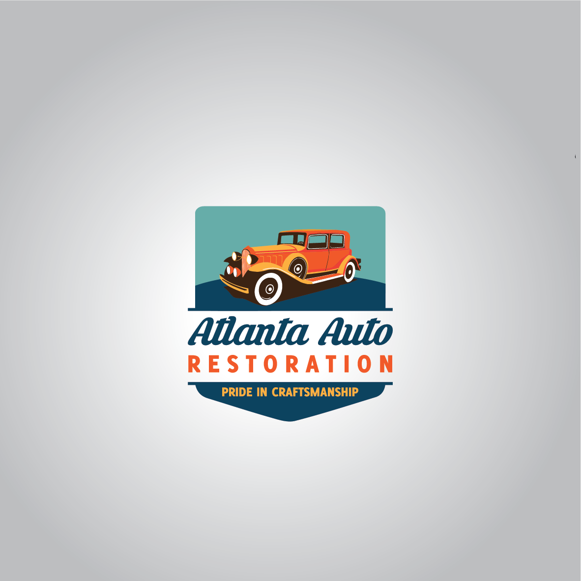 Professional, Upmarket Logo Design for Atlanta Auto Restoration,pride ...