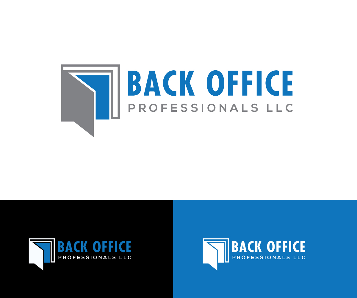 Elegant, Upmarket Logo Design for BACK OFFICE PROFESSIONALS LLC by ...