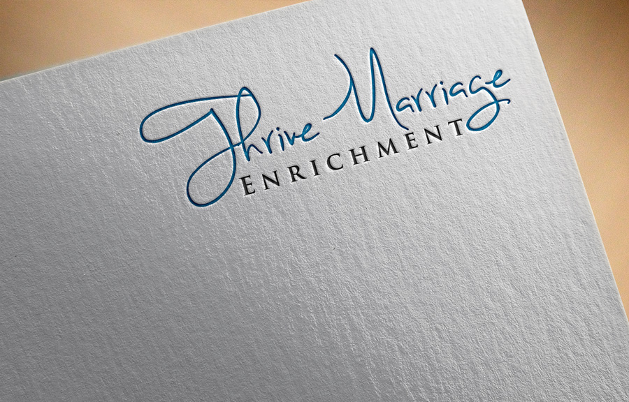 Playful, Modern Logo Design for Thrive Marriage Enrichment by ...