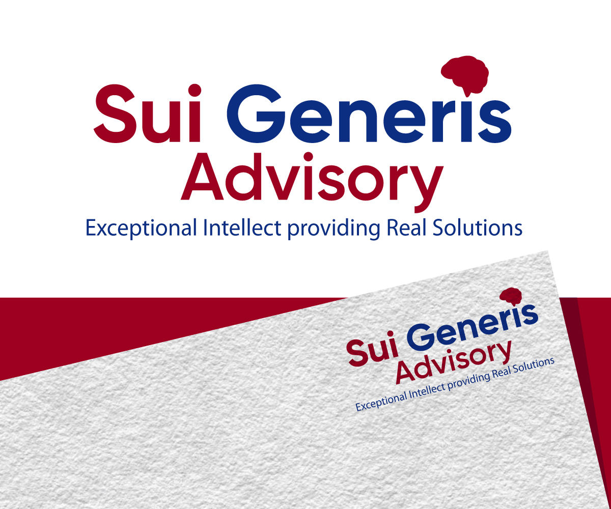 Logo Design for "Sui Generis Advisory" The tagline in "Exceptional ...