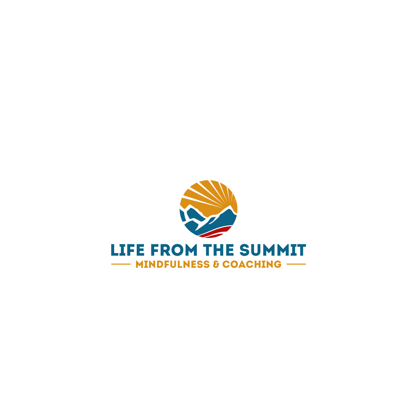 Bold, Playful Logo Design for Life From The Summit Mindfulness ...