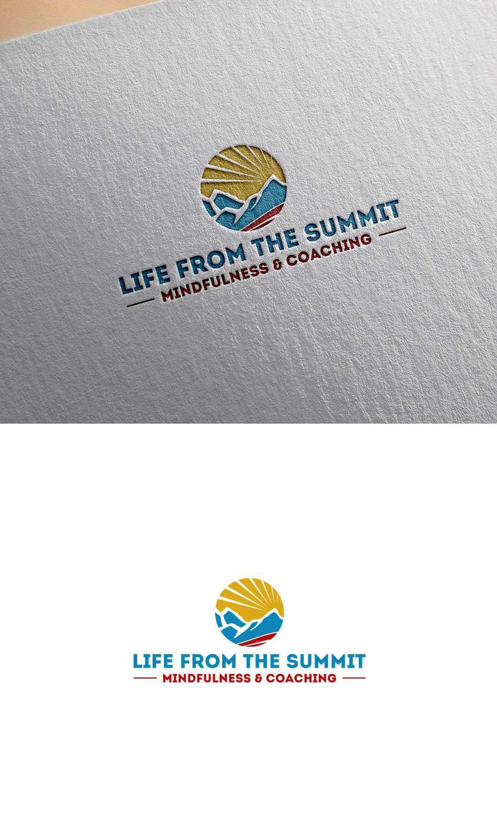 Bold, Playful Logo Design for Life From The Summit Mindfulness ...
