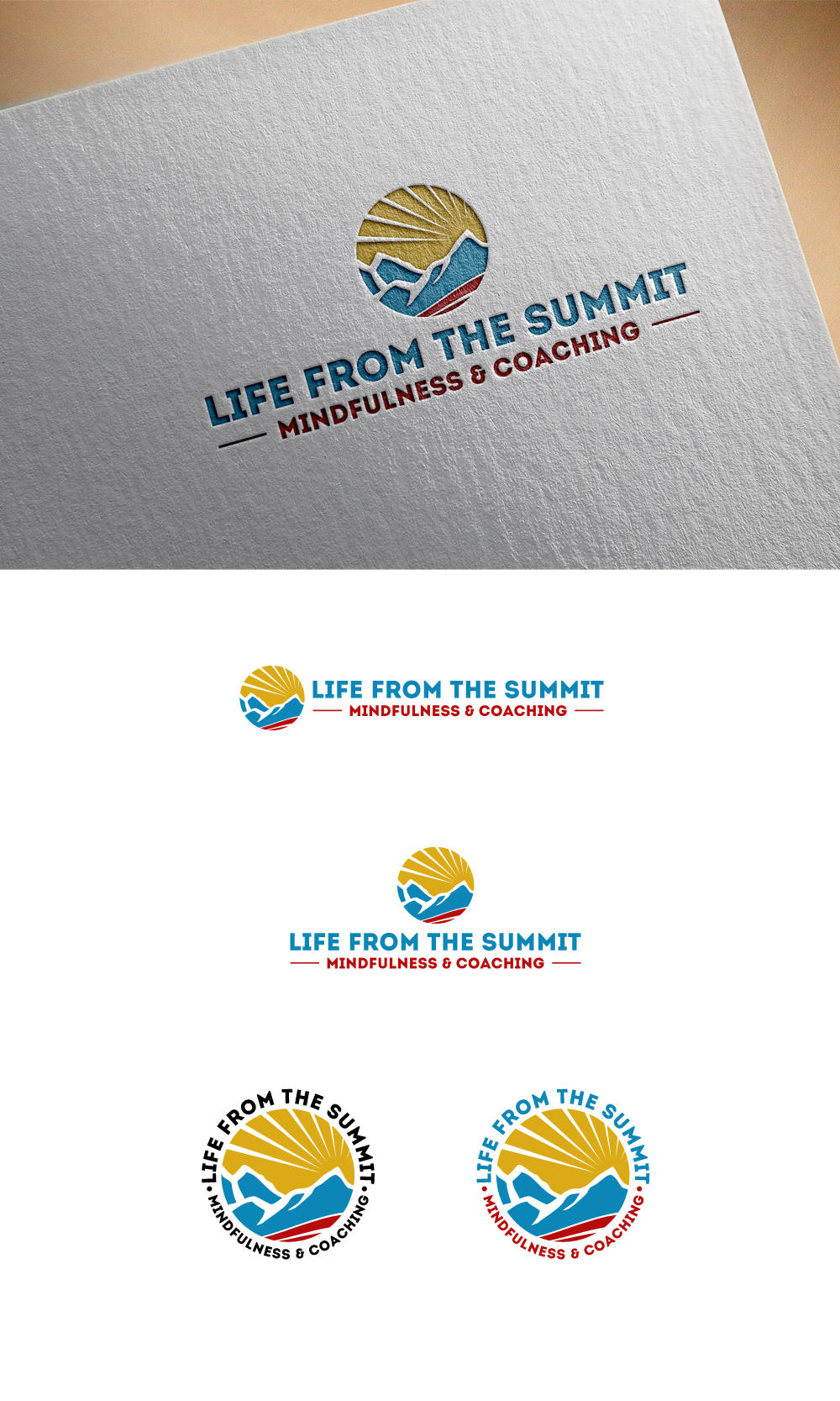 Bold, Playful Logo Design for Life From The Summit Mindfulness ...