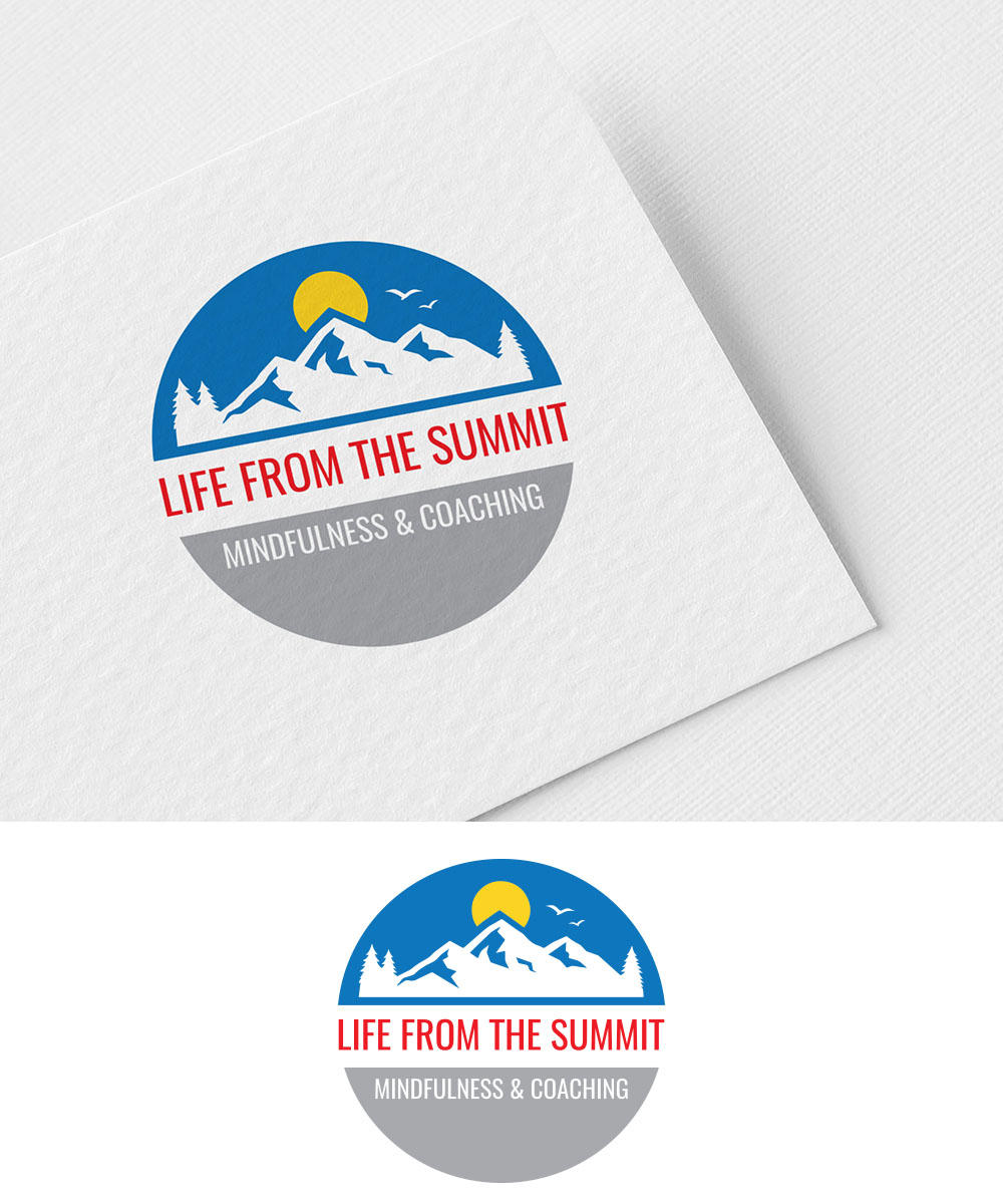 Bold, Playful Logo Design for Life From The Summit Mindfulness ...