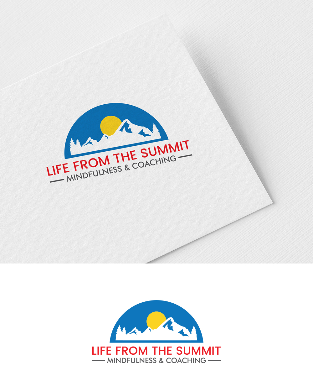 Bold, Playful Logo Design for Life From The Summit Mindfulness ...