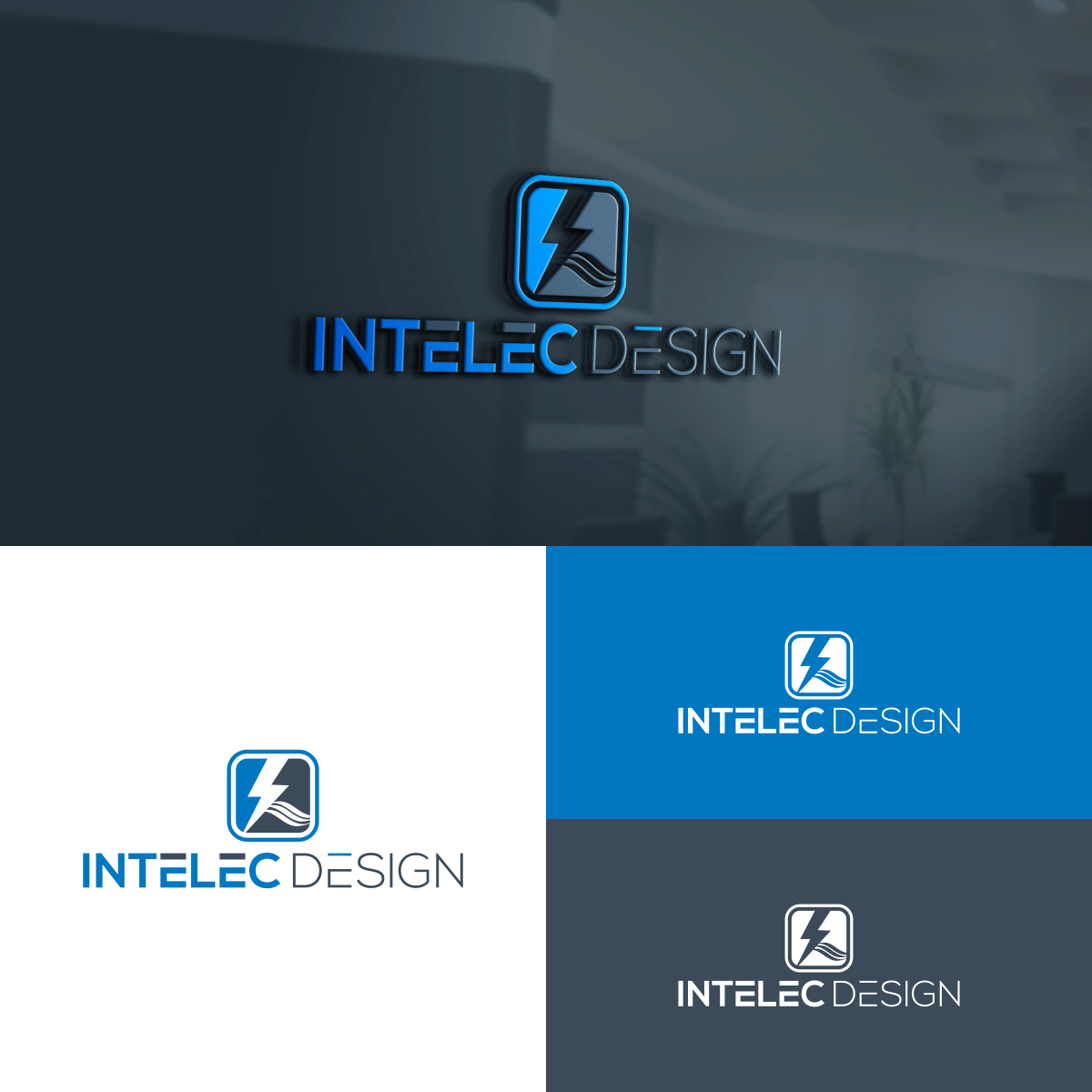 Modern, Professional Logo Design for INTELEC DESIGN by tejo | Design ...