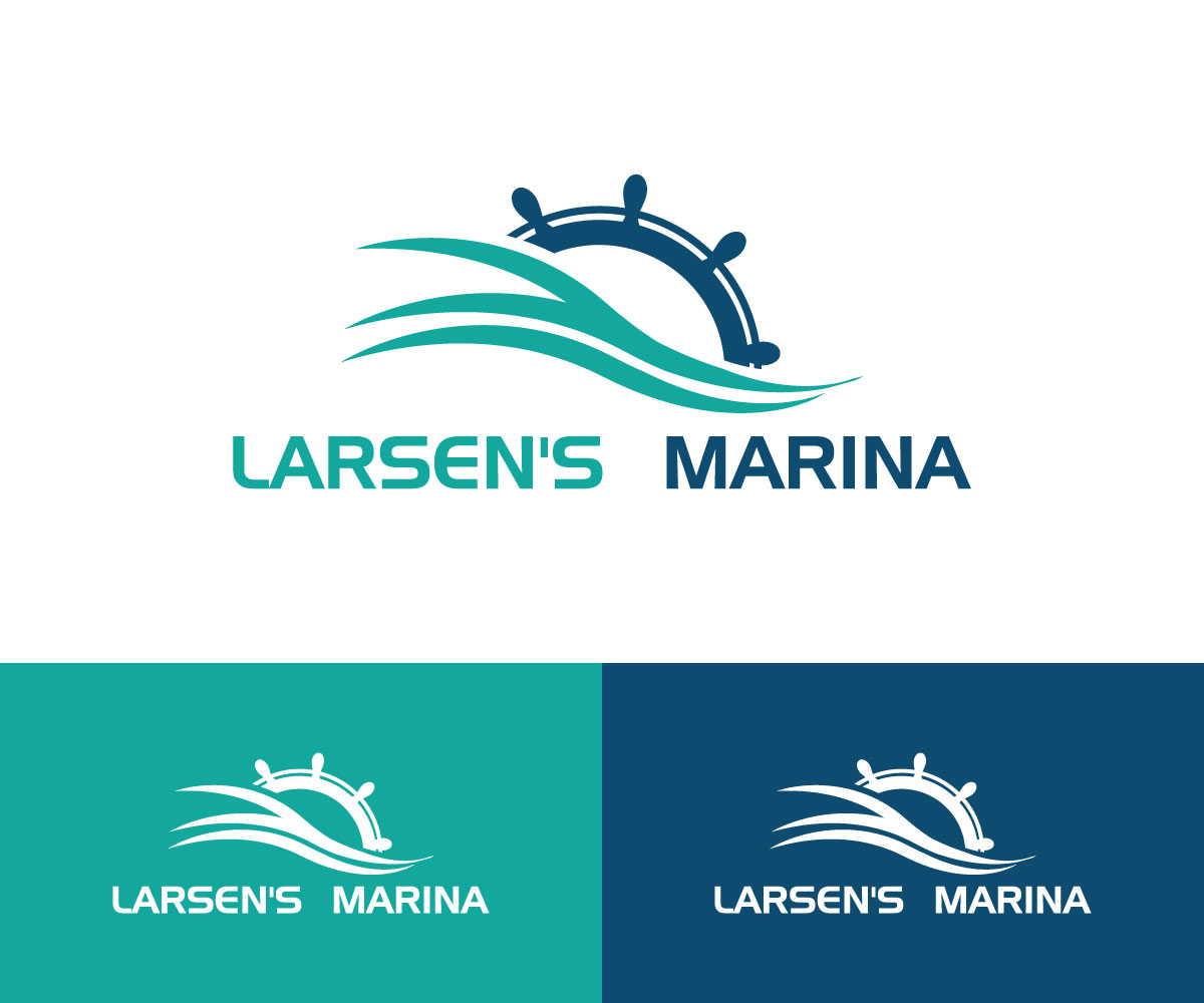 Elegant, Playful, Marina Logo Design for Larsen's Marina by logograph ...